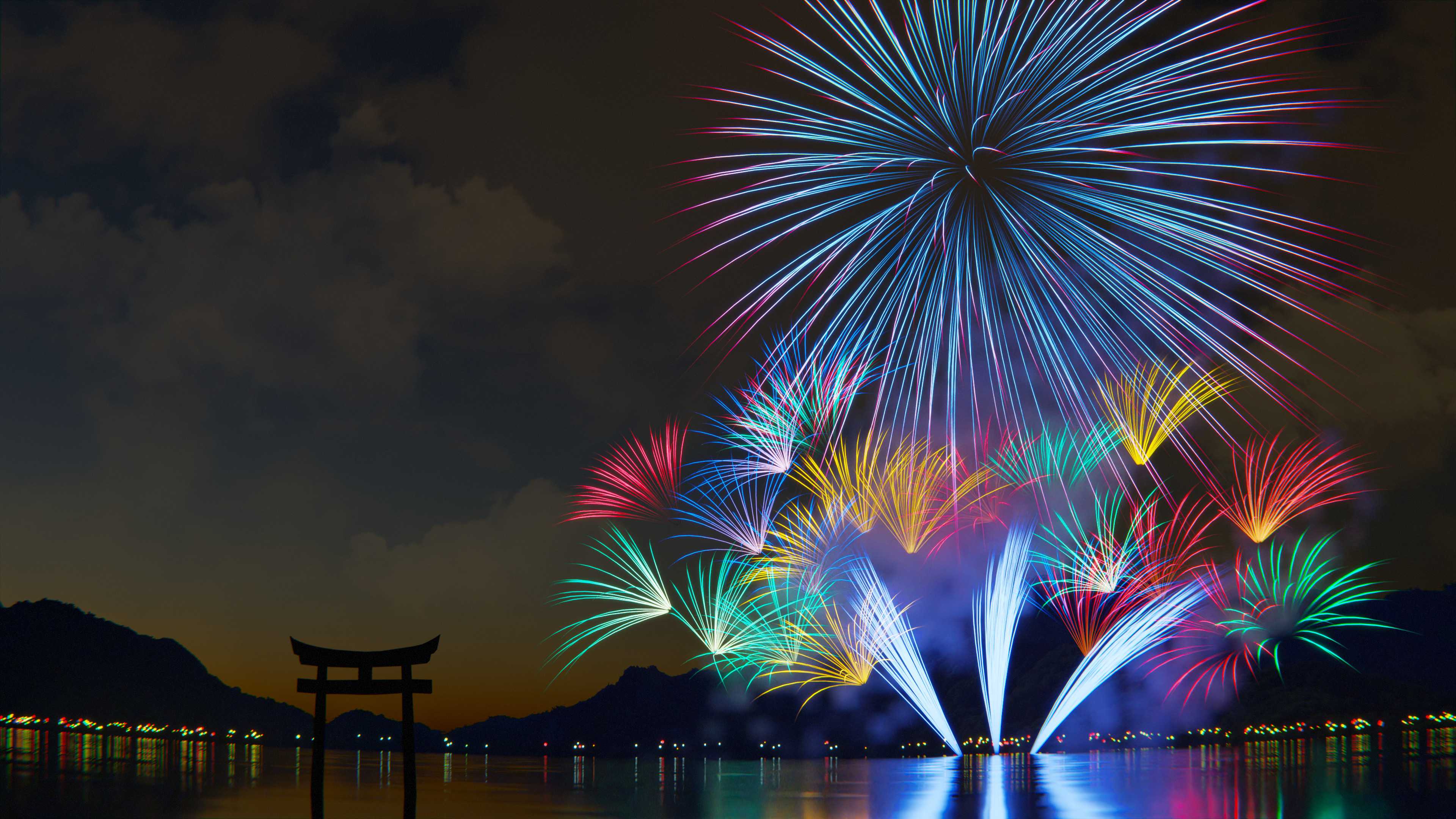 Blenderで花火大会 | sititou70